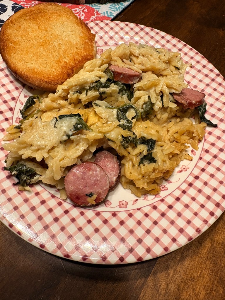 Boursin Orzo Bake — One-Pan Dump-and-Bake for a Crowd